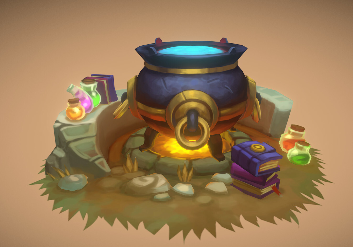 ArtStation - Witches Cauldron