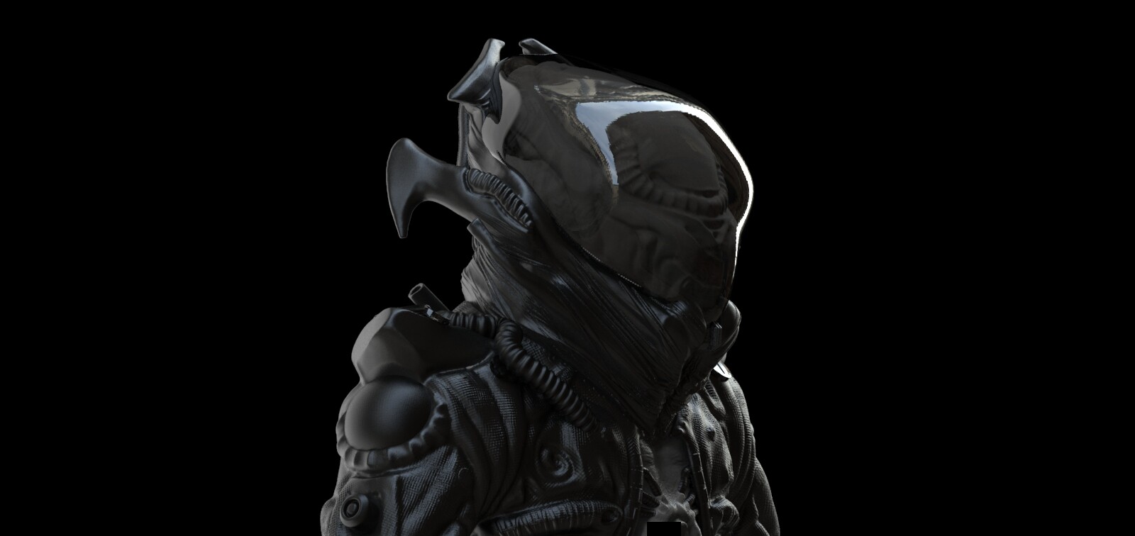 ArtStation - Biomechanical alien