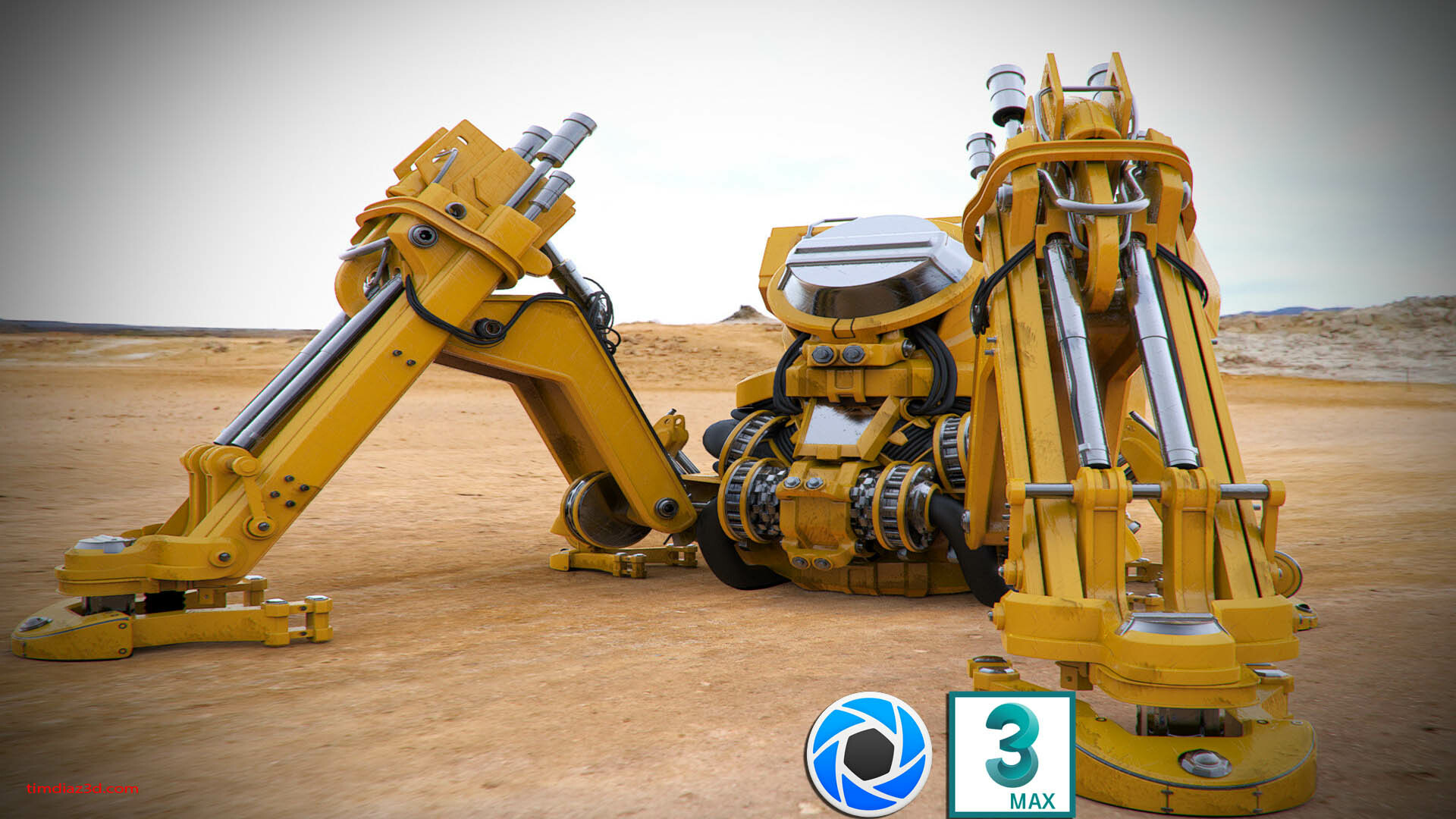 ArtStation - Spider Crane