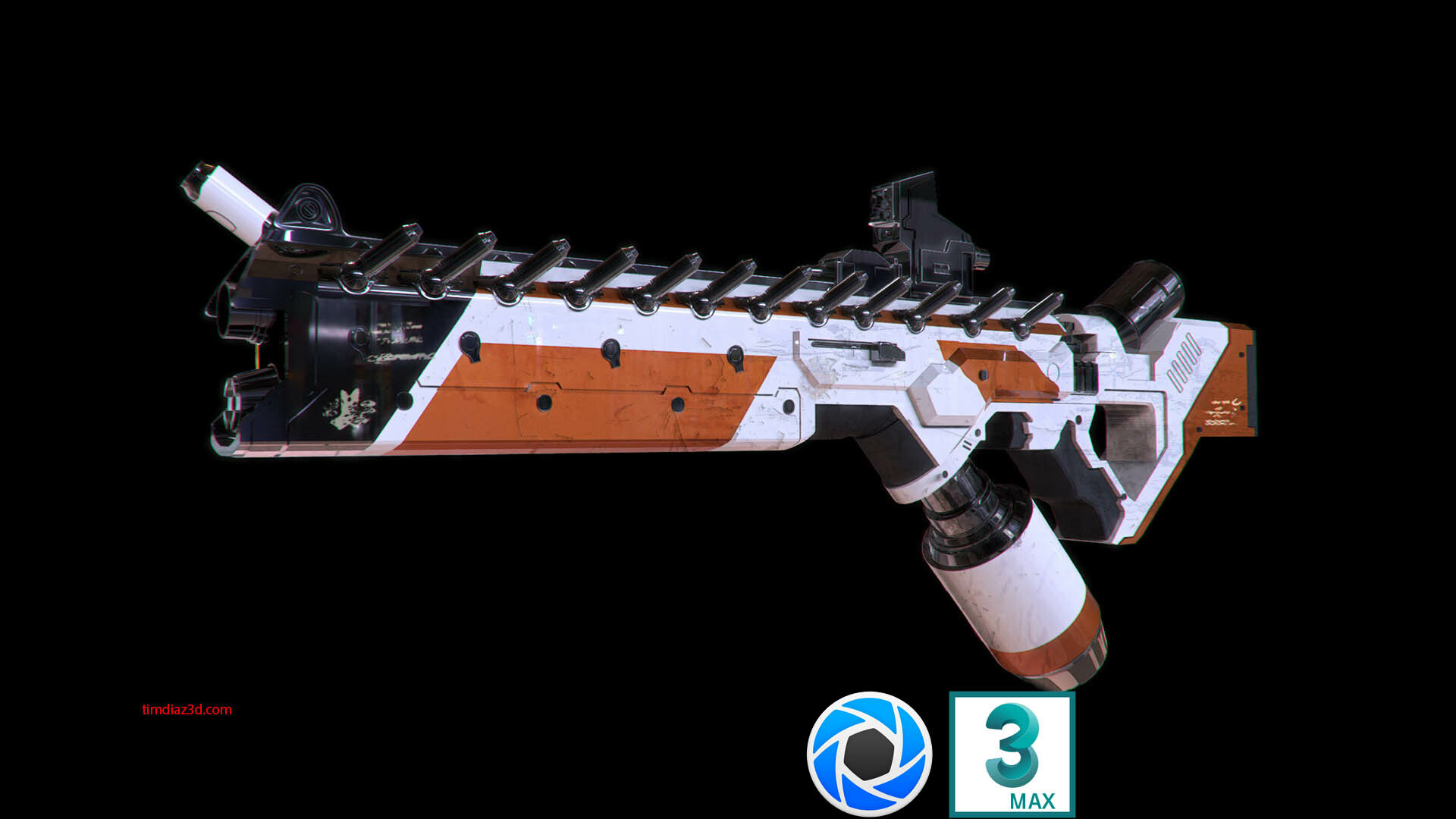 ArtStation - District 9 Assault Rifle Fan Art