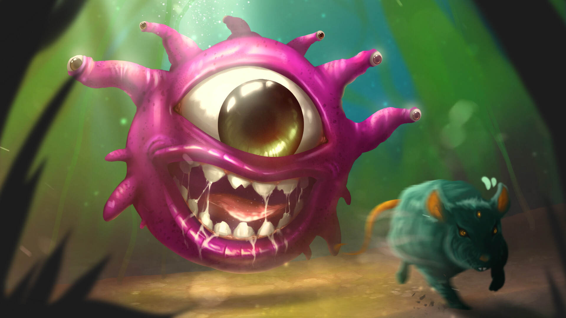 ArtStation - Juvenile Beholder