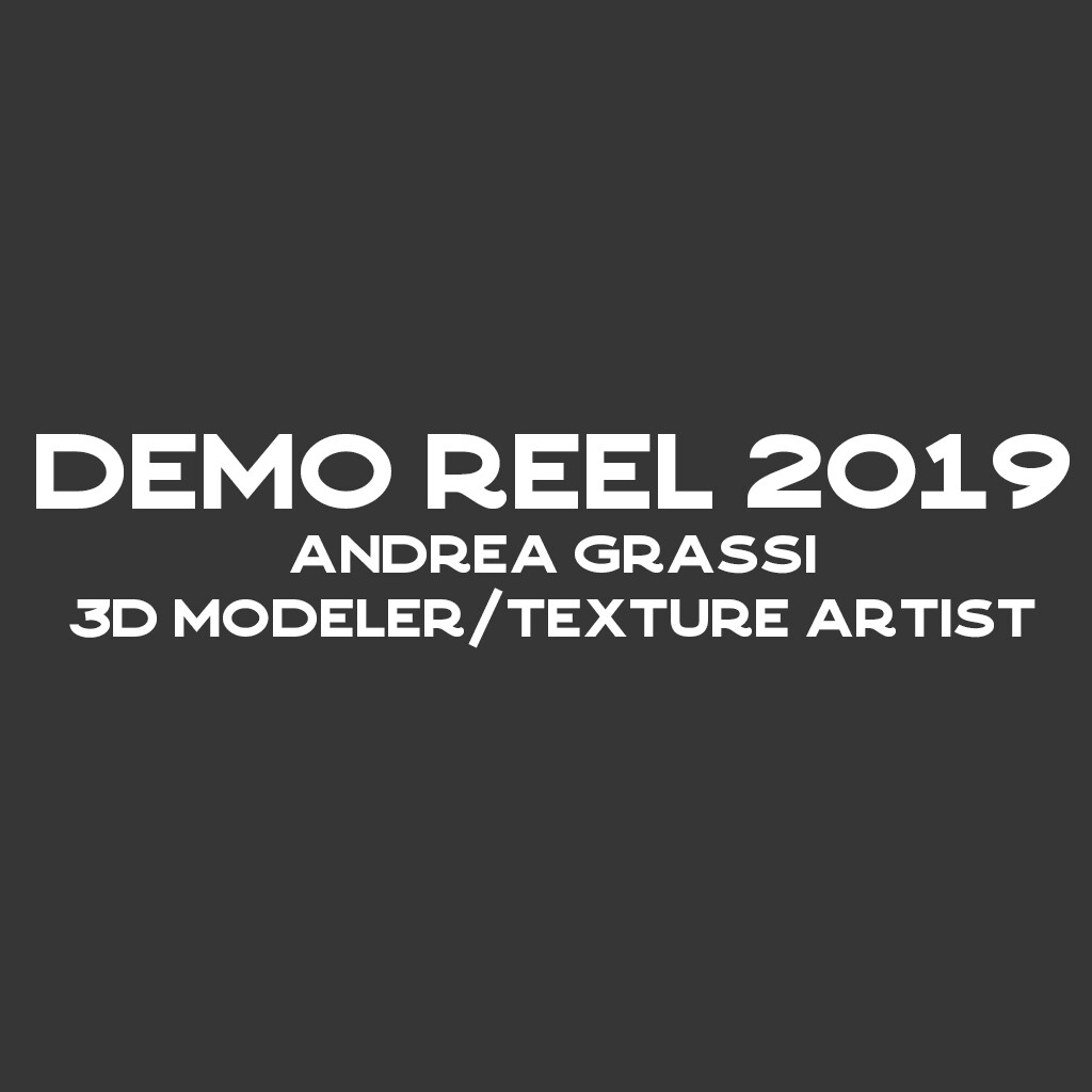 ArtStation - Demo Reel 2019