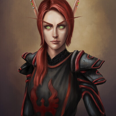 ArtStation - Blood Knight