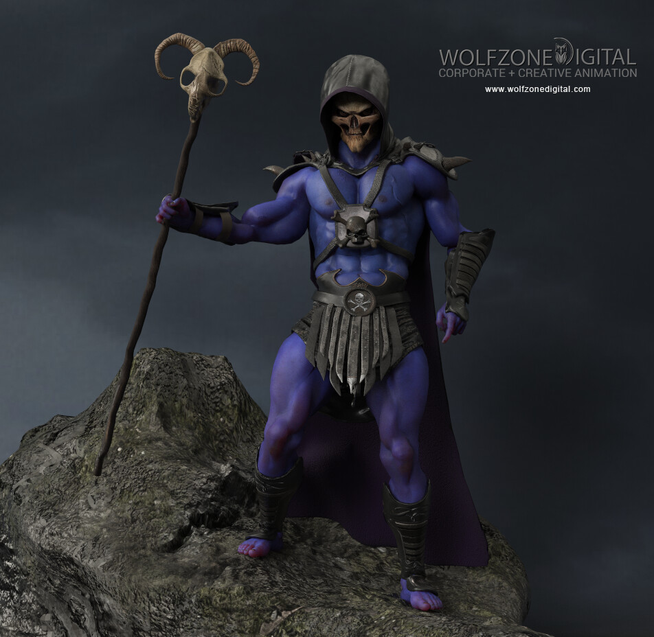 ArtStation - Fan Art Skeletor