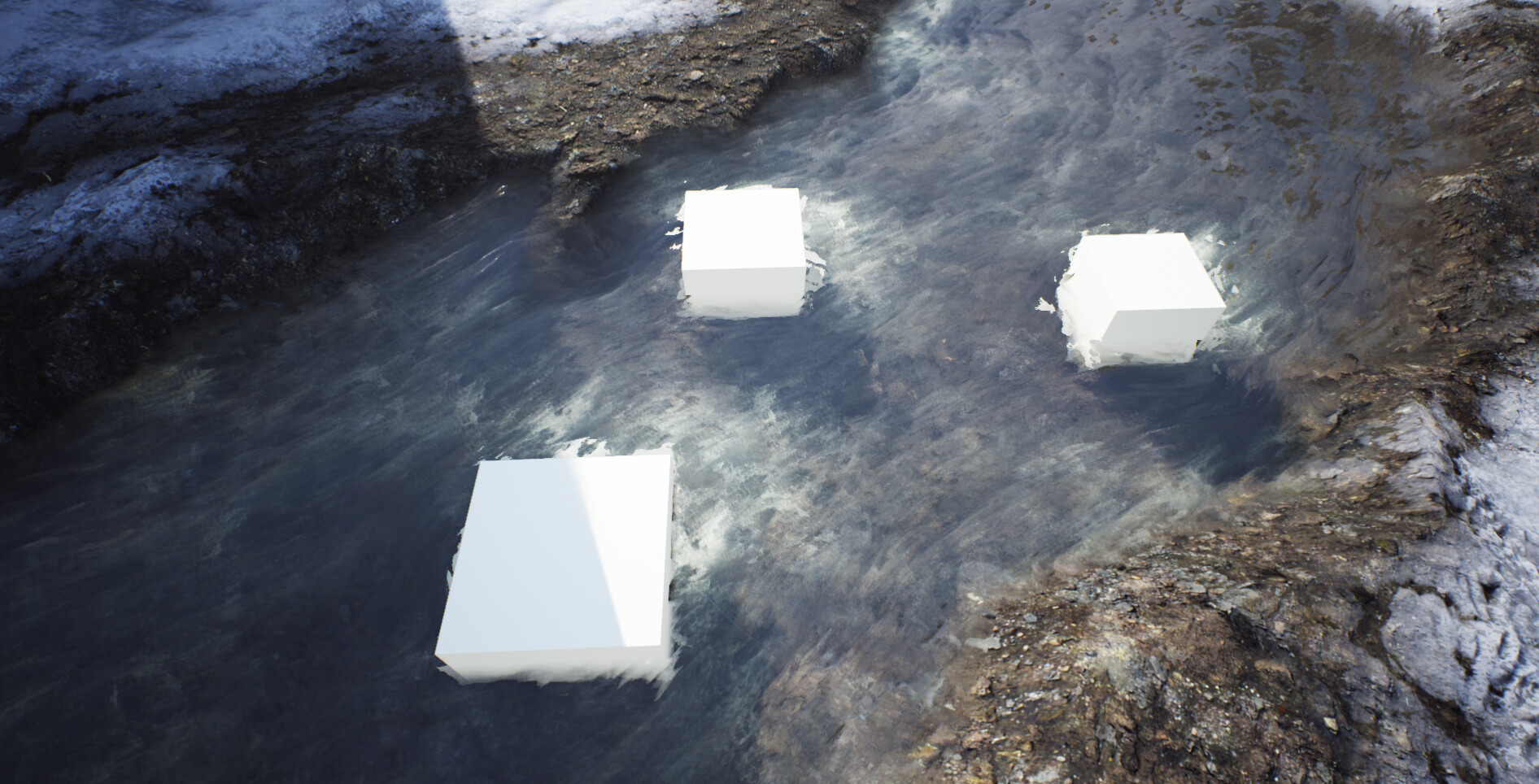 ArtStation - UE4 / Water flow material test