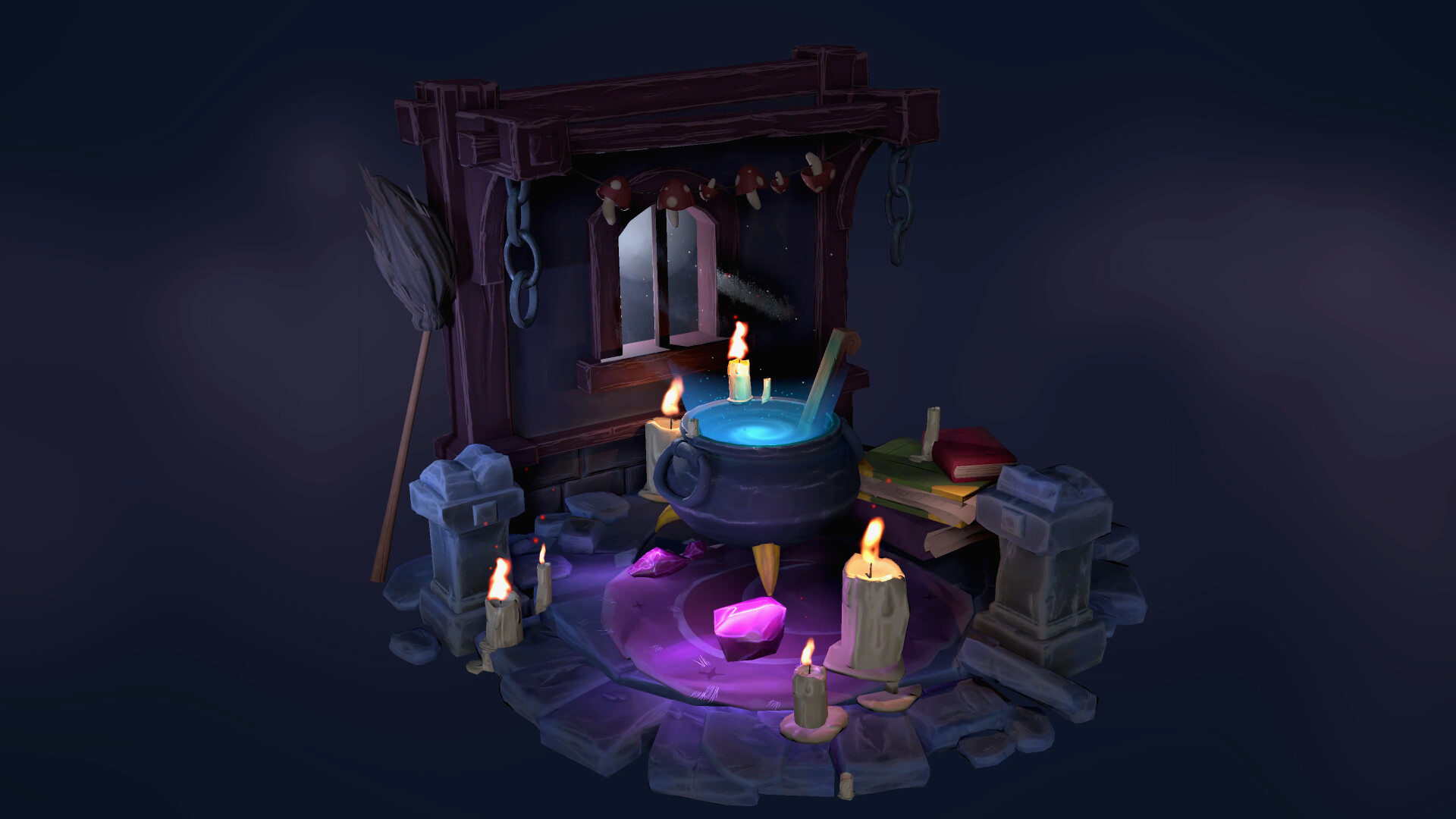 ArtStation - Witch Cauldron