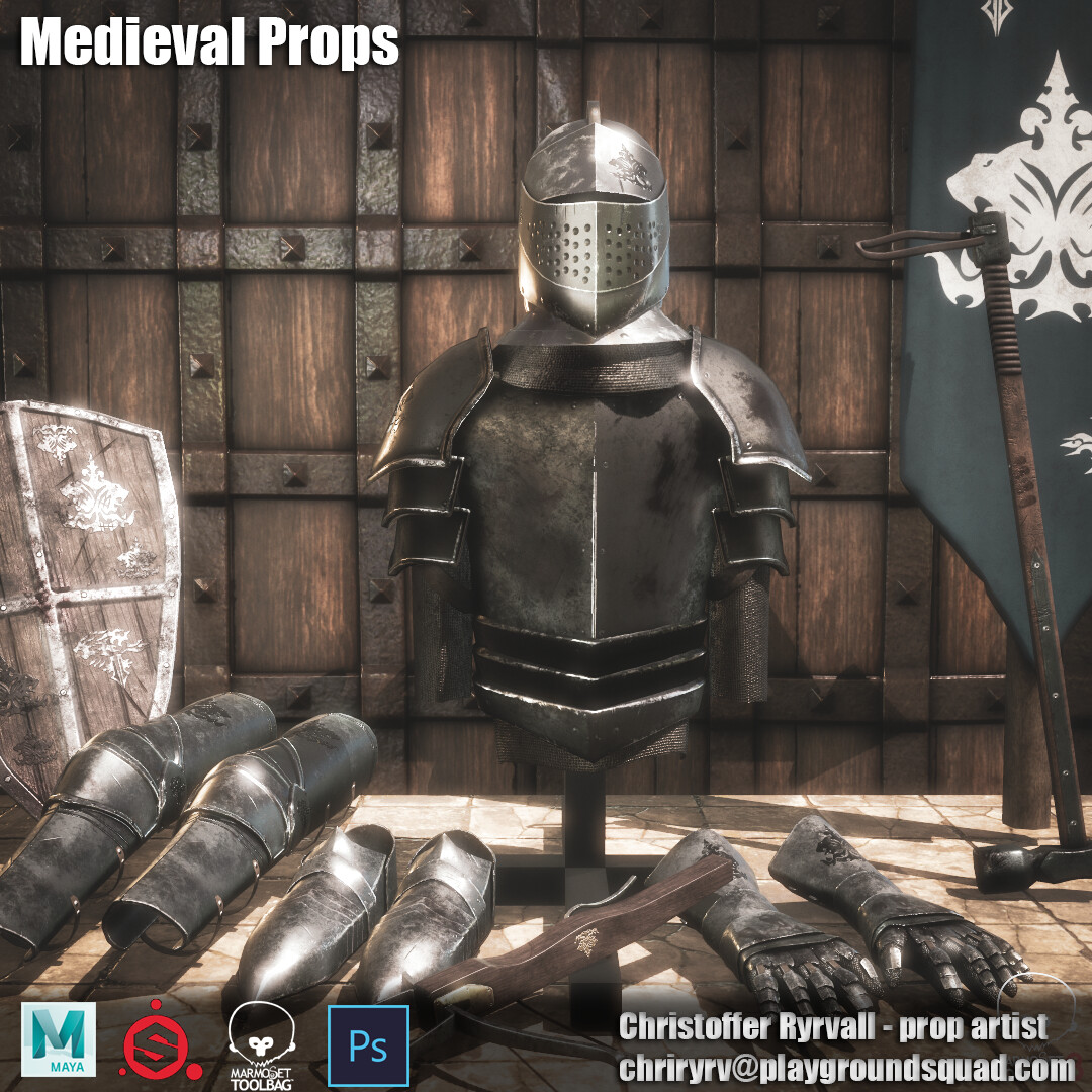 ArtStation - Medieval Props