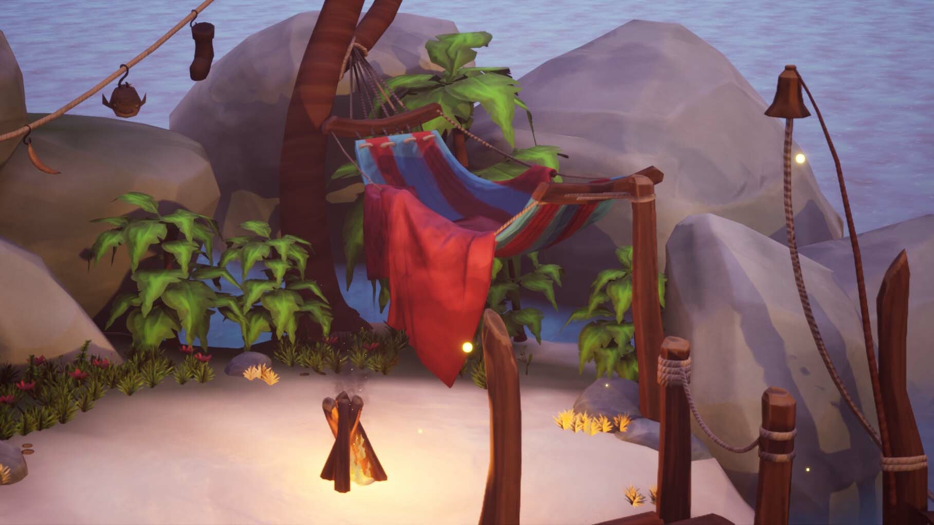 ArtStation - Styilized Island Campsite