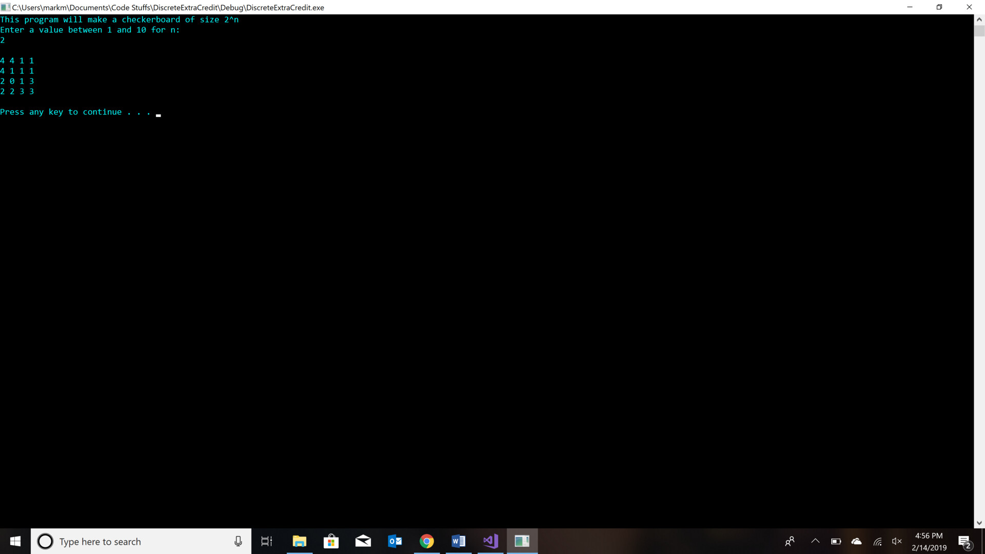 ArtStation - Discrete Math I Extra Credit