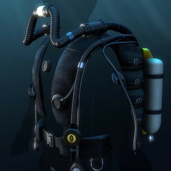 ArtStation - diving suit