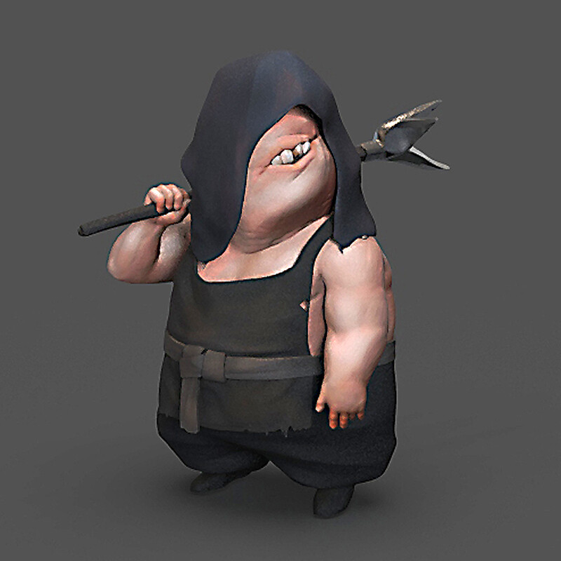 ArtStation - pawn - zbrush time lapse