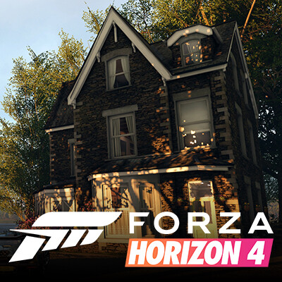 ArtStation - Forza Horizon 4 - Player Homes
