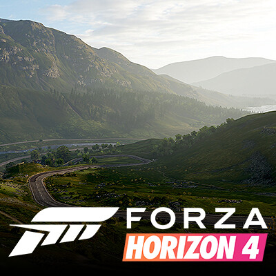 ArtStation - Forza Horizon 4 - Terrain