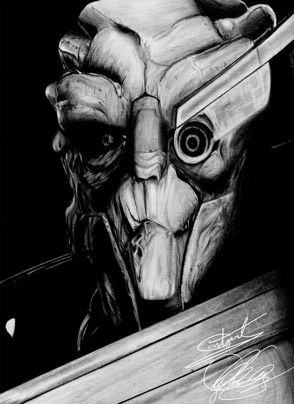 ArtStation - Graphite pencil artwork.