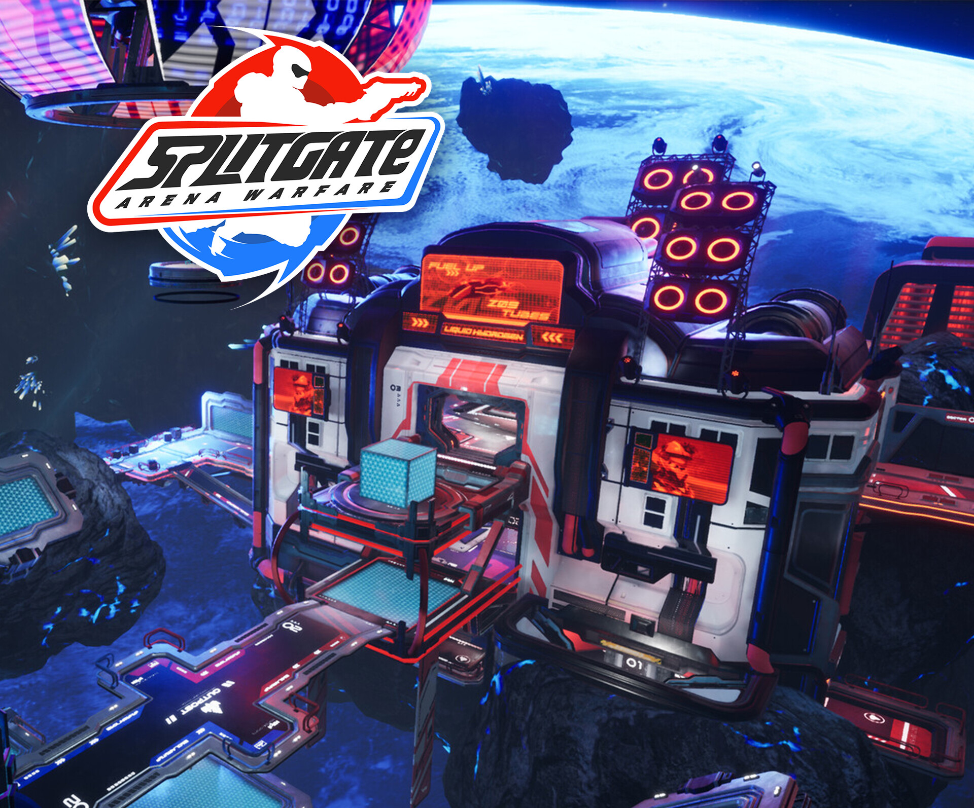 ArtStation - Splitgate - Arena Warfare | Outpost