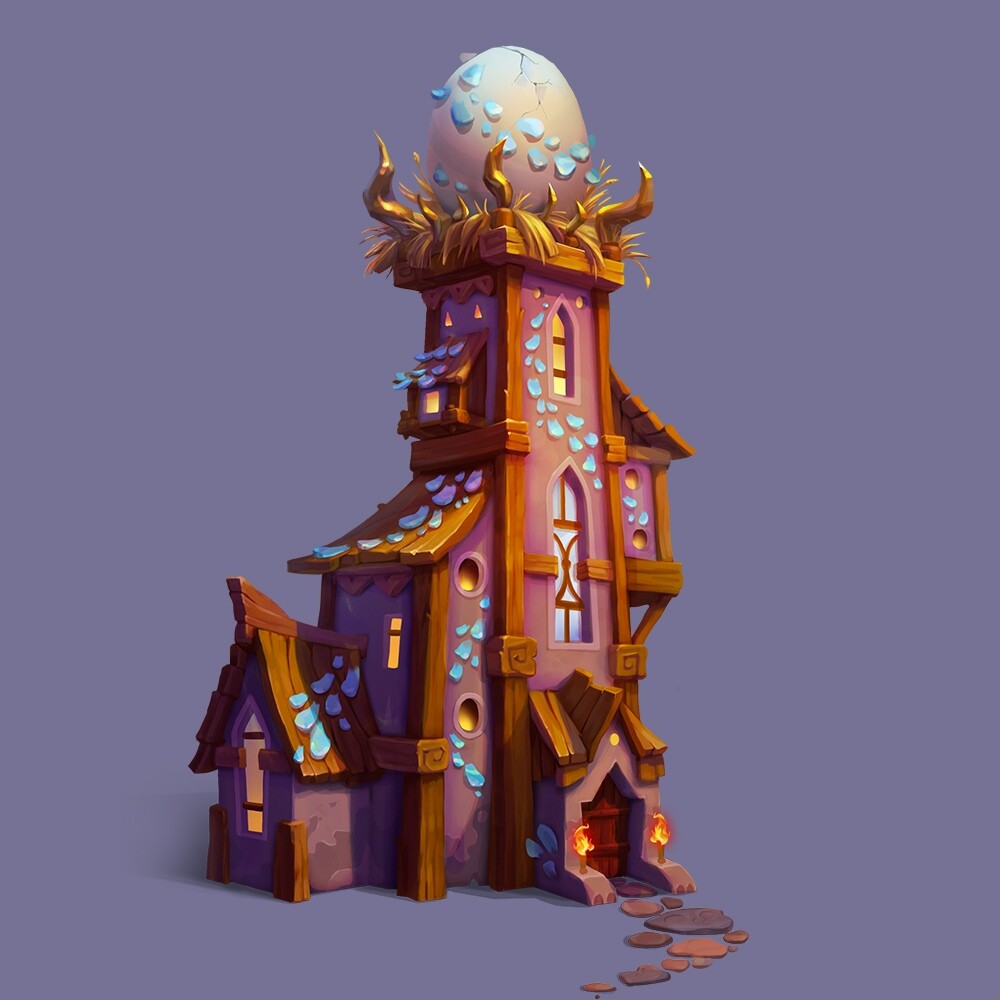 ArtStation - Dragon shrine