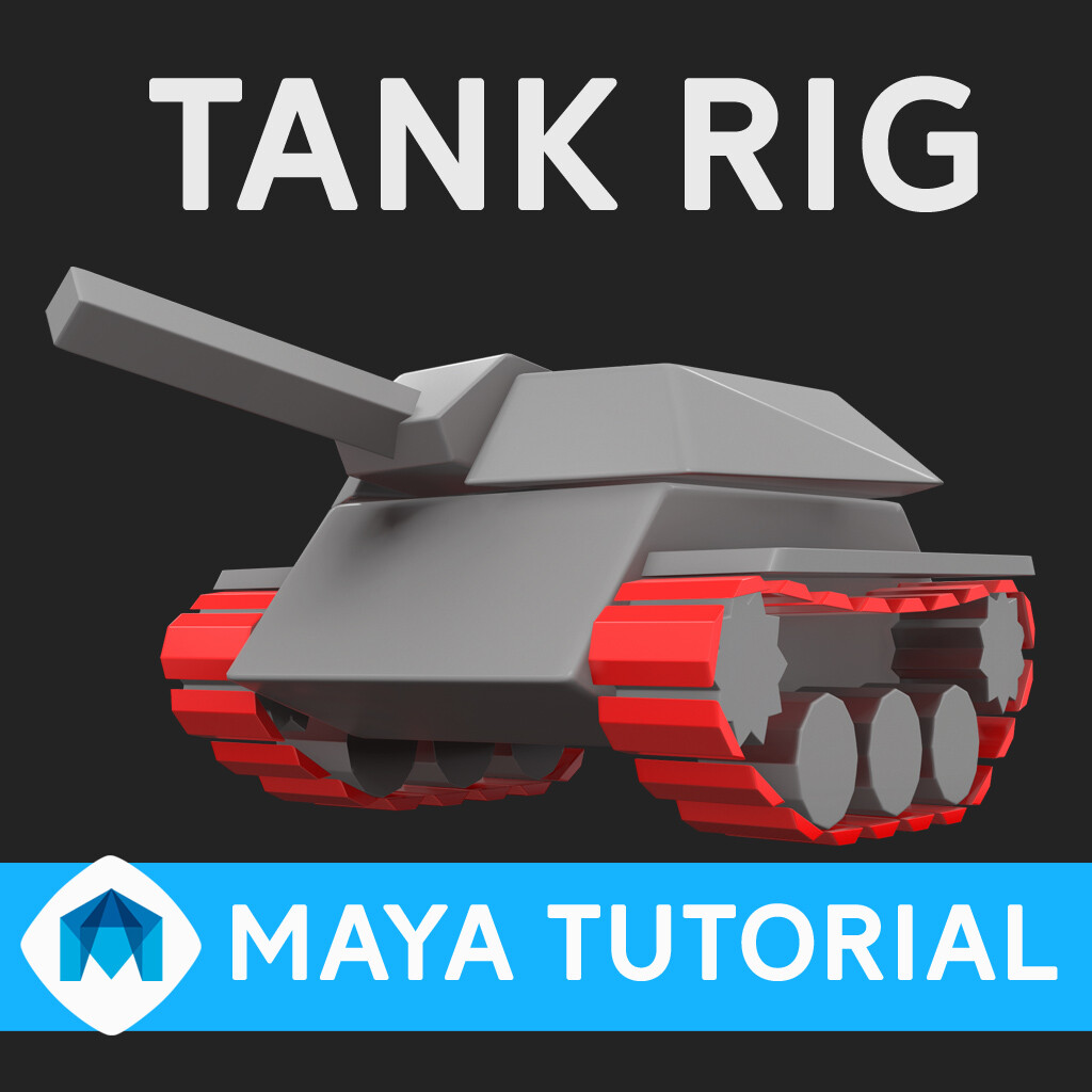 ArtStation - How to rig a tank in Maya