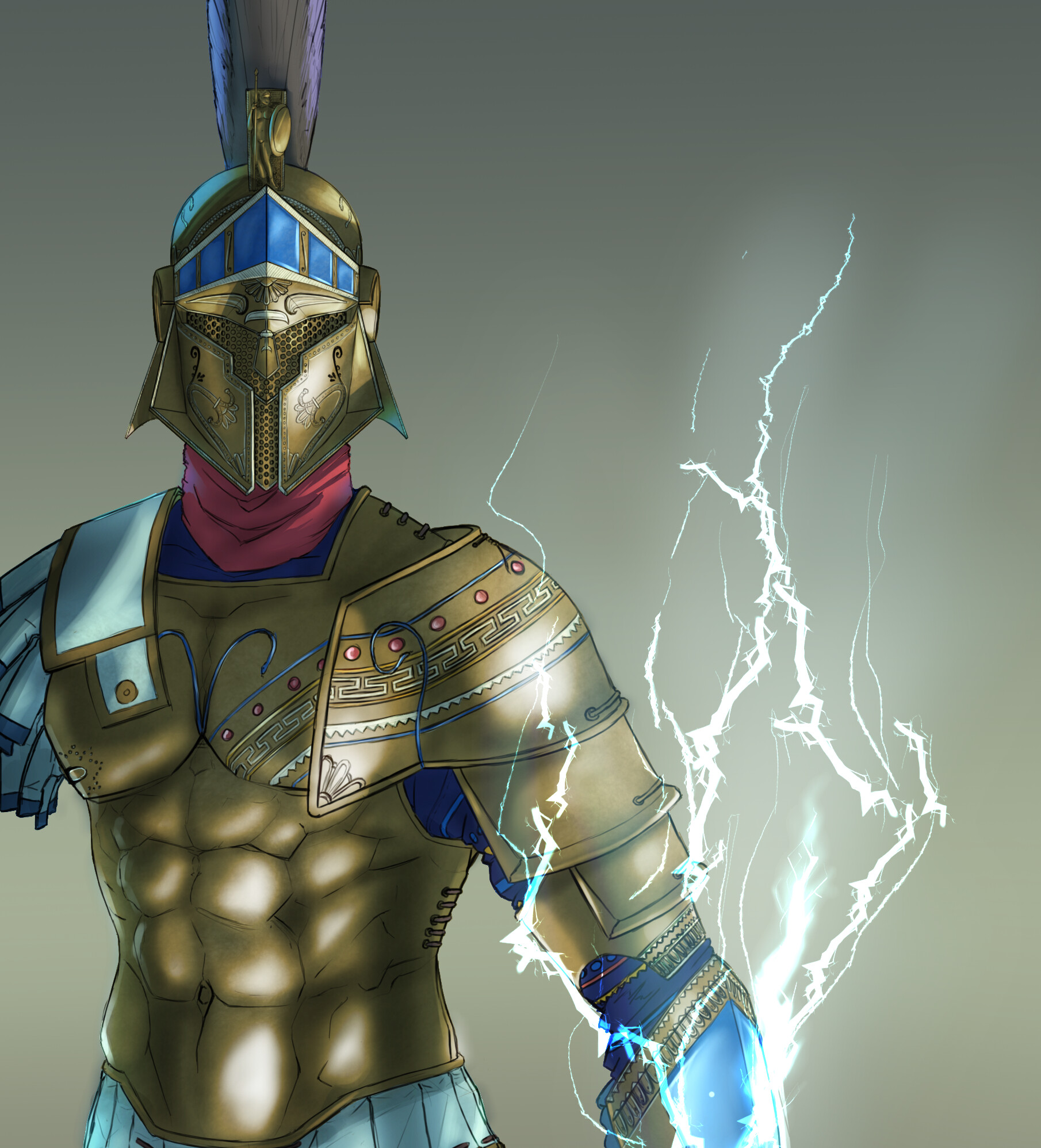 ArtStation - Armour of King Priam of Troy, 2018