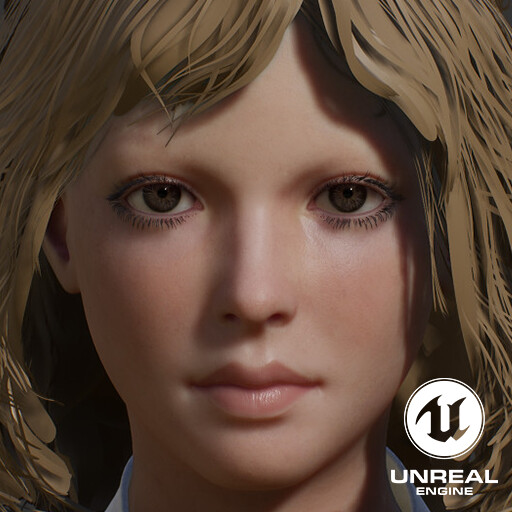 ArtStation - WIP-Efficient UE4 Character Rendering(Old dated)