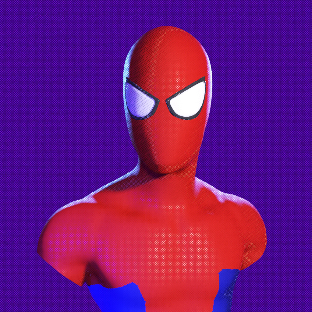 ArtStation - Spider-Verse shader