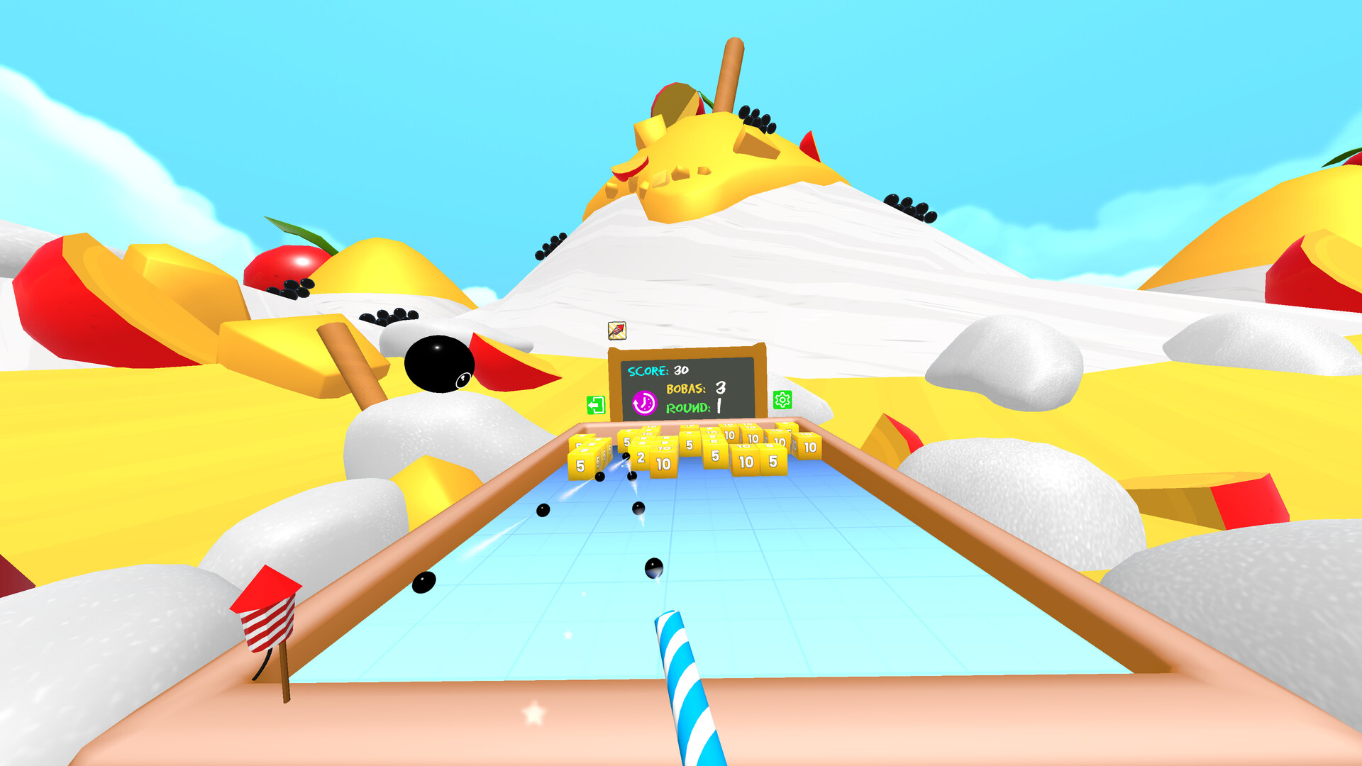 ArtStation - VR Environment art assets - Boba Pop