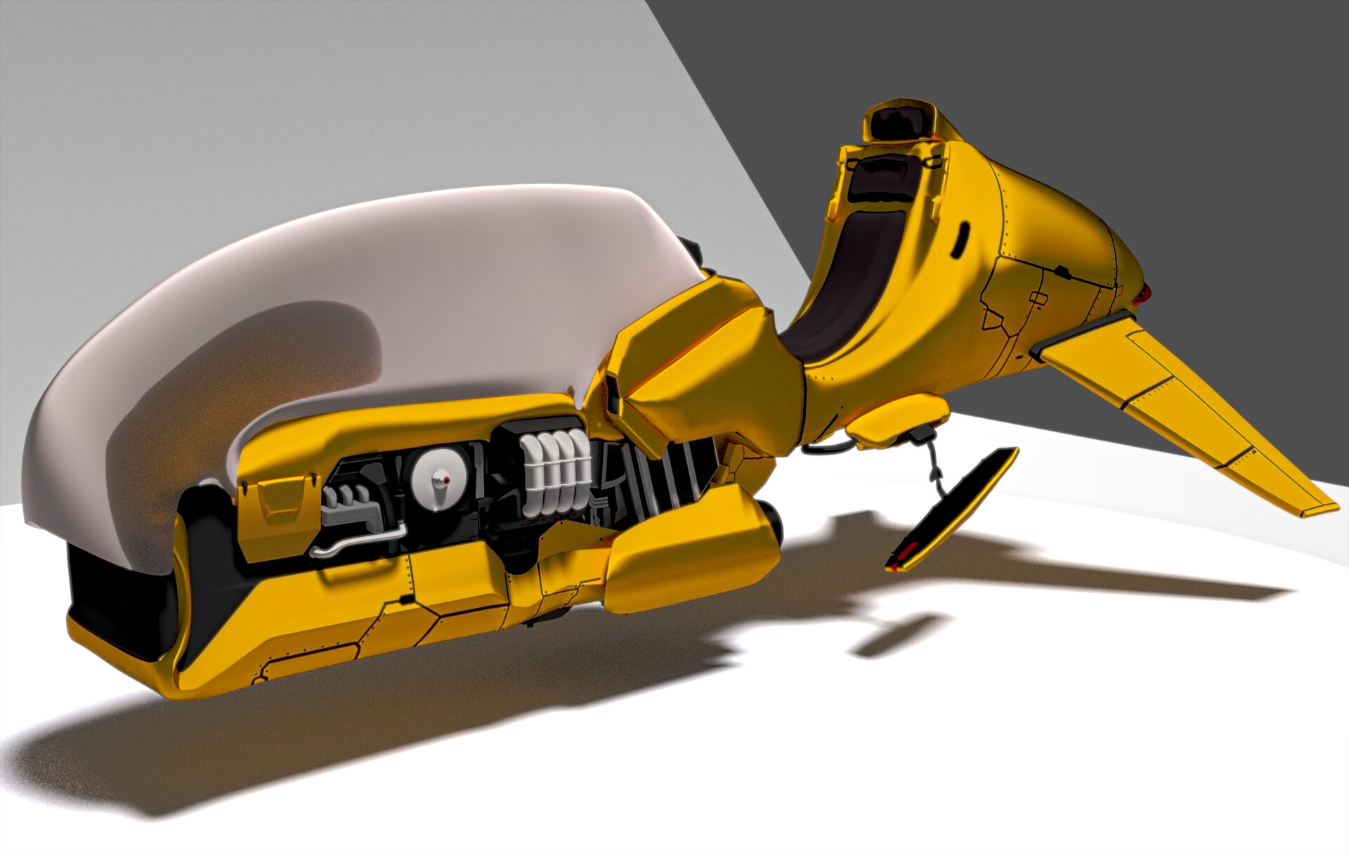 ArtStation - Specialization 1: Hover Bike (Spin Cycle)