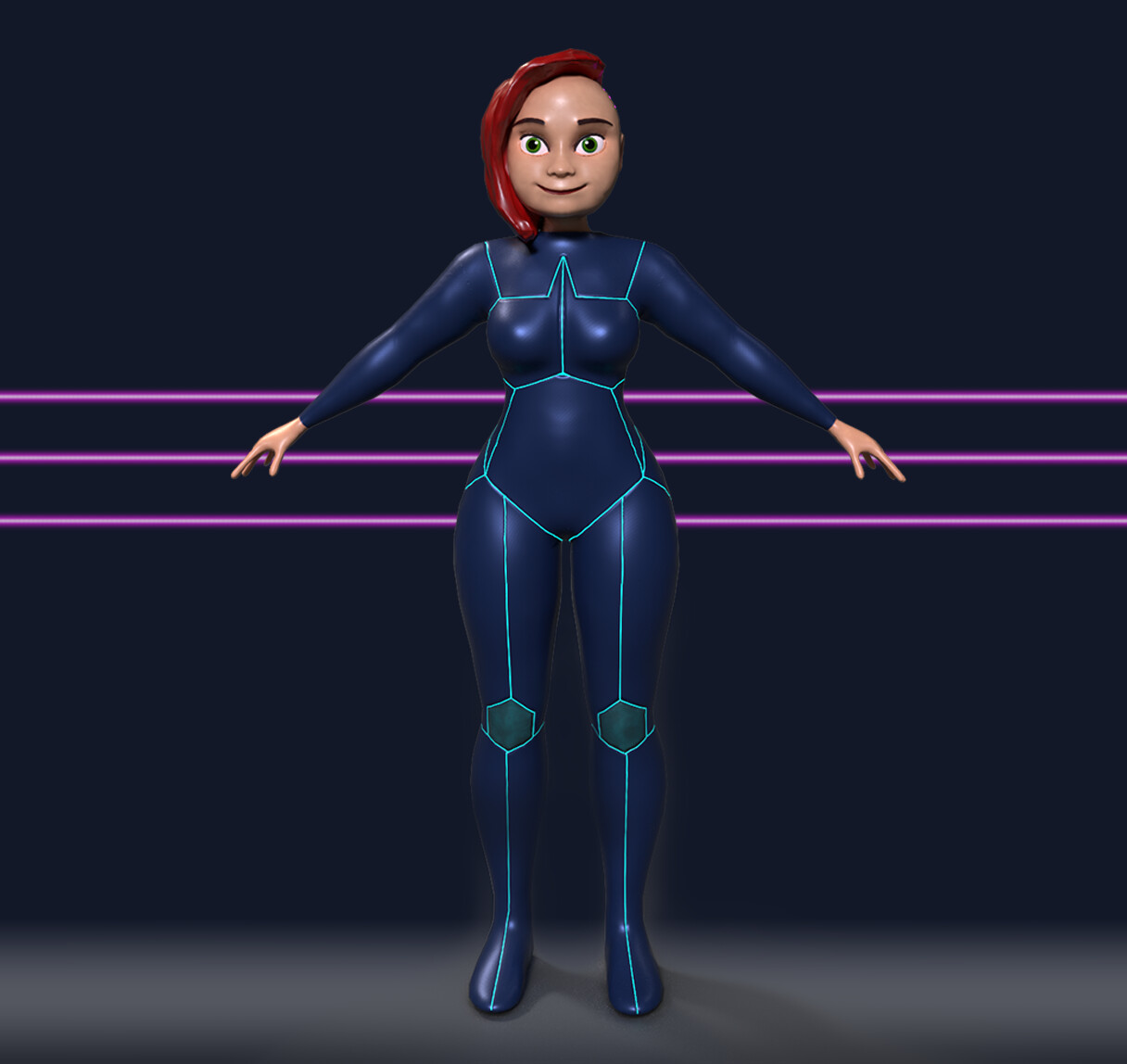 ArtStation - Cyberpunk - Girl