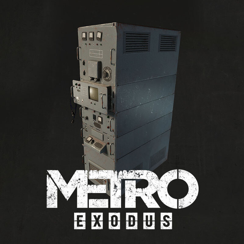 ArtStation - Metro Exodus - Control unit
