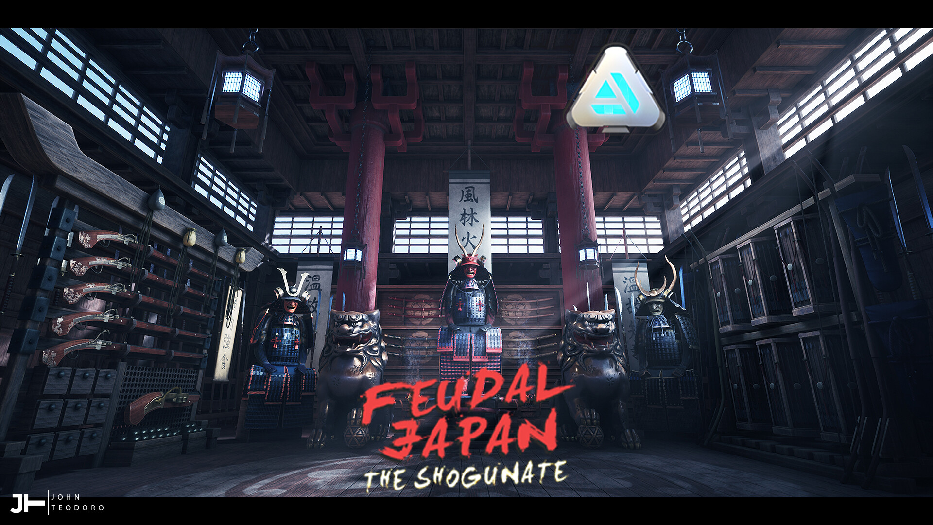 ArtStation - War Room - Feudal Japan Challenge - Unreal Engine
