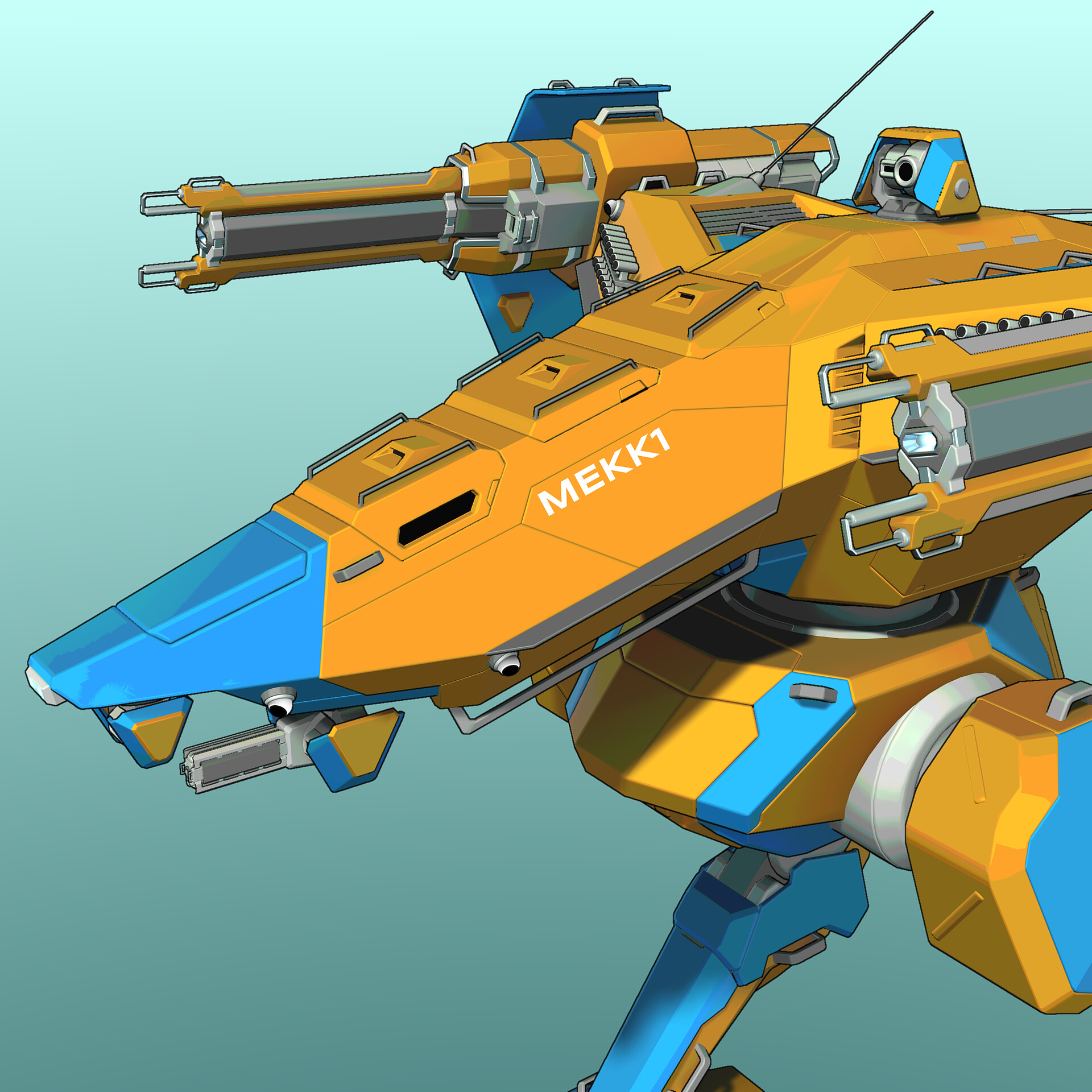 ArtStation - Mech Concept 1