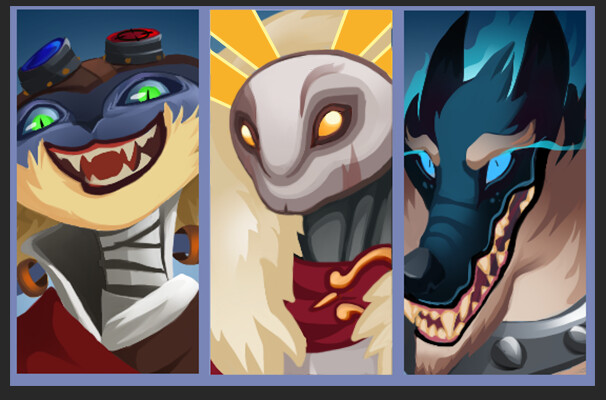 ArtStation - Project : Stamina Hero Style concepts