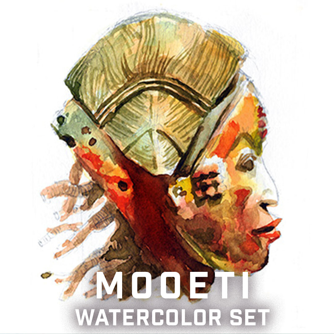 ArtStation - Mooeti | Watercolor Set