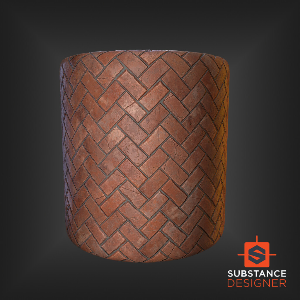 ArtStation - Herringbone Floor