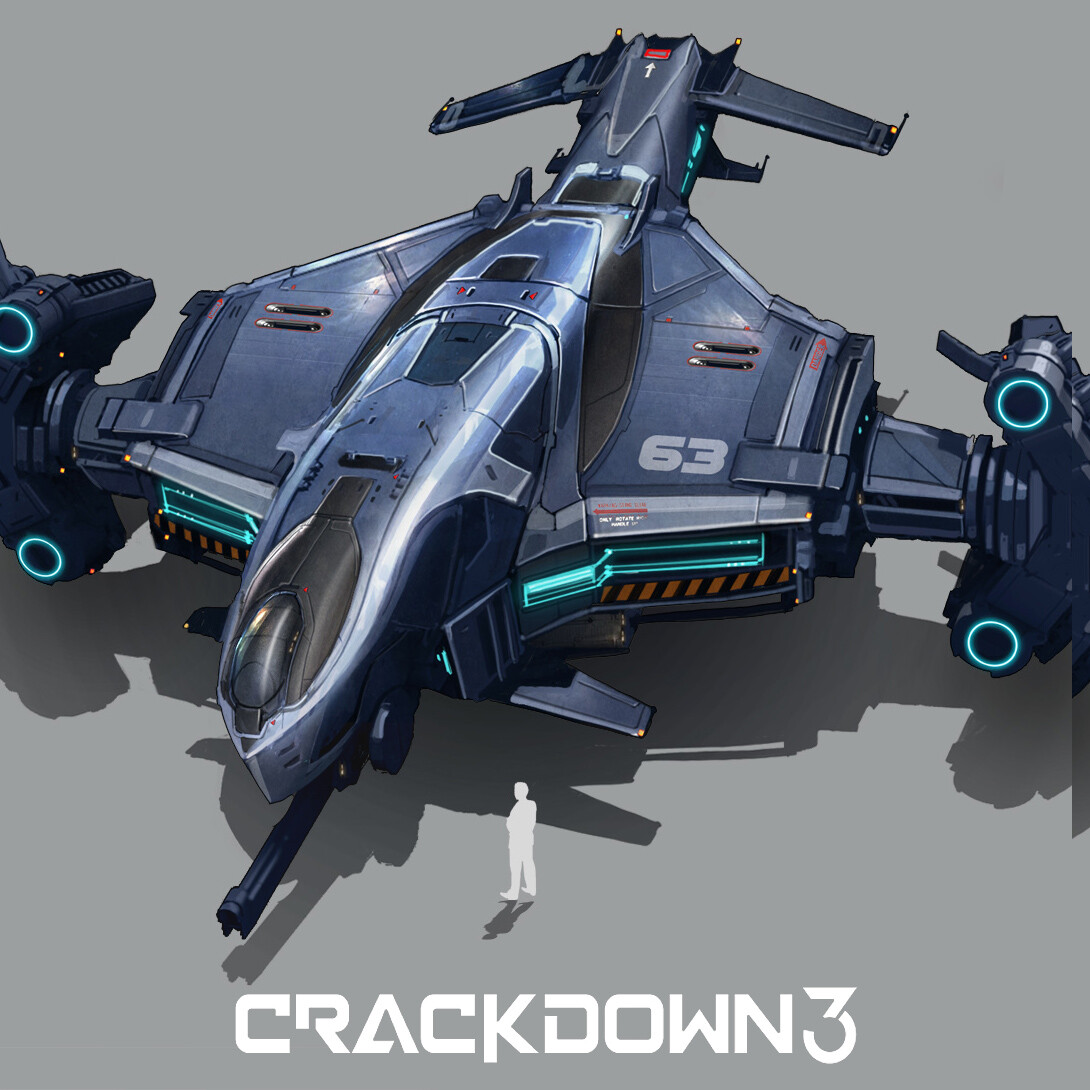 ArtStation - Crackdown 3 Vehicle design