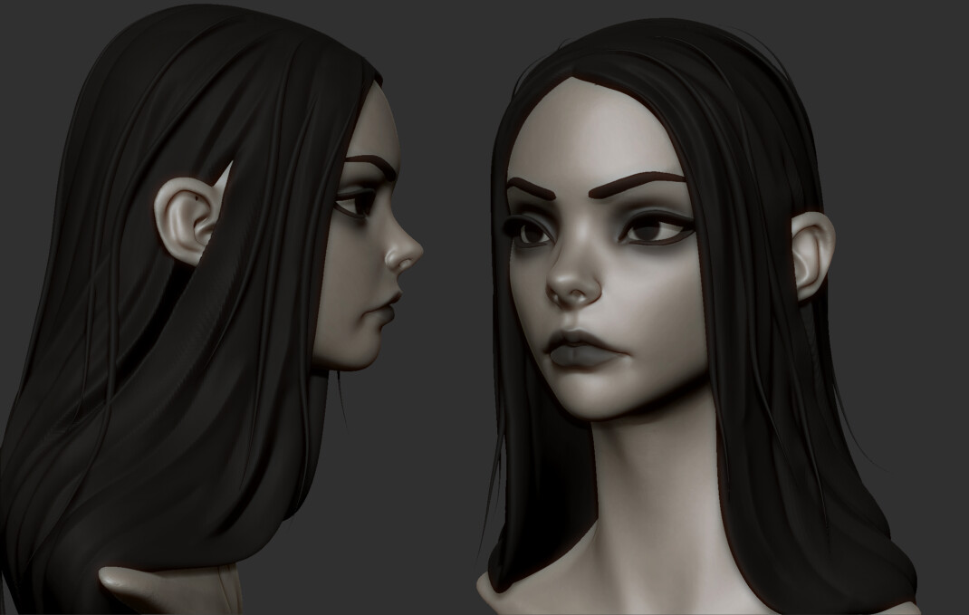 ArtStation - Sculpt Sketches practice