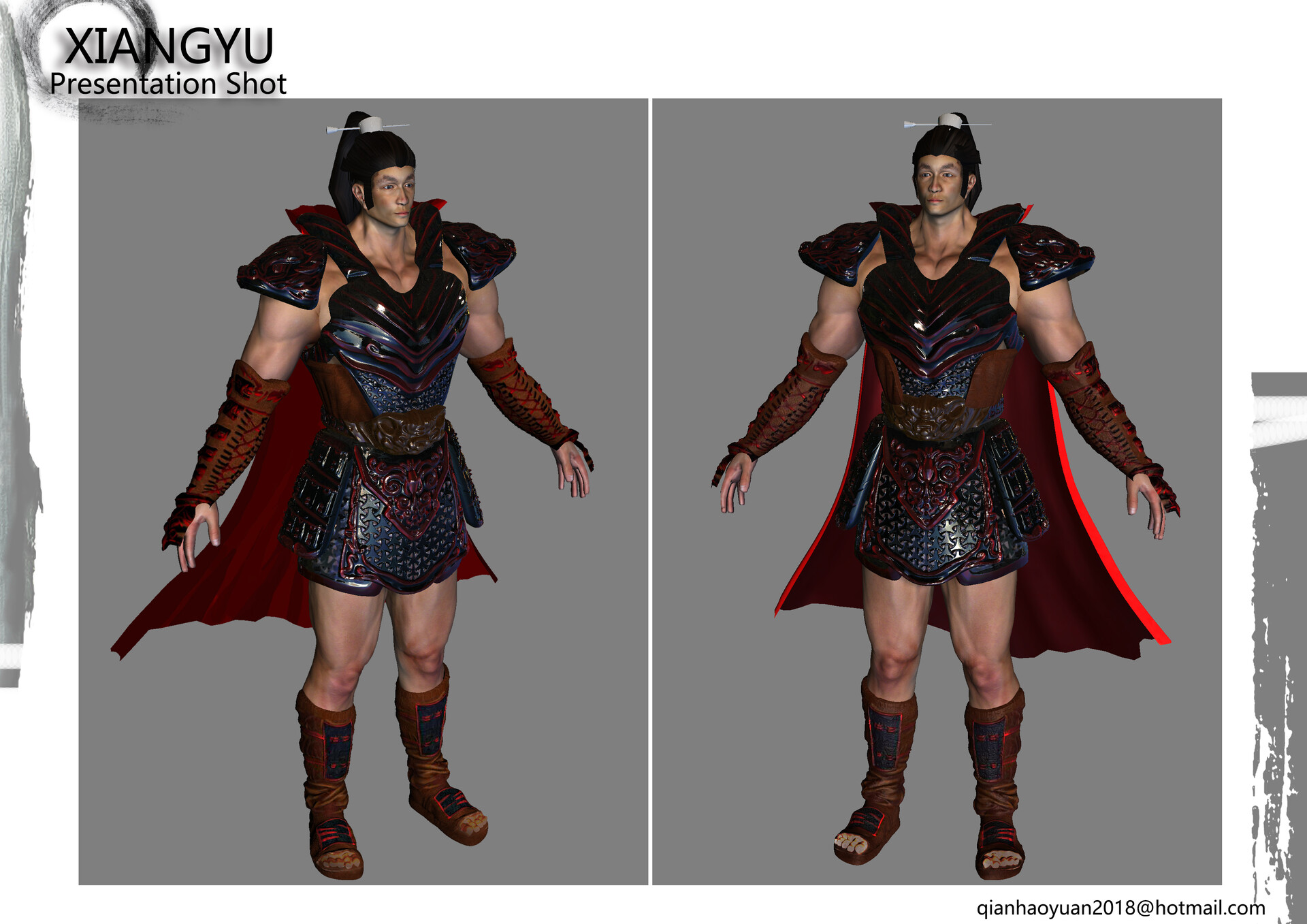 ArtStation - Xiang Yu Character Design