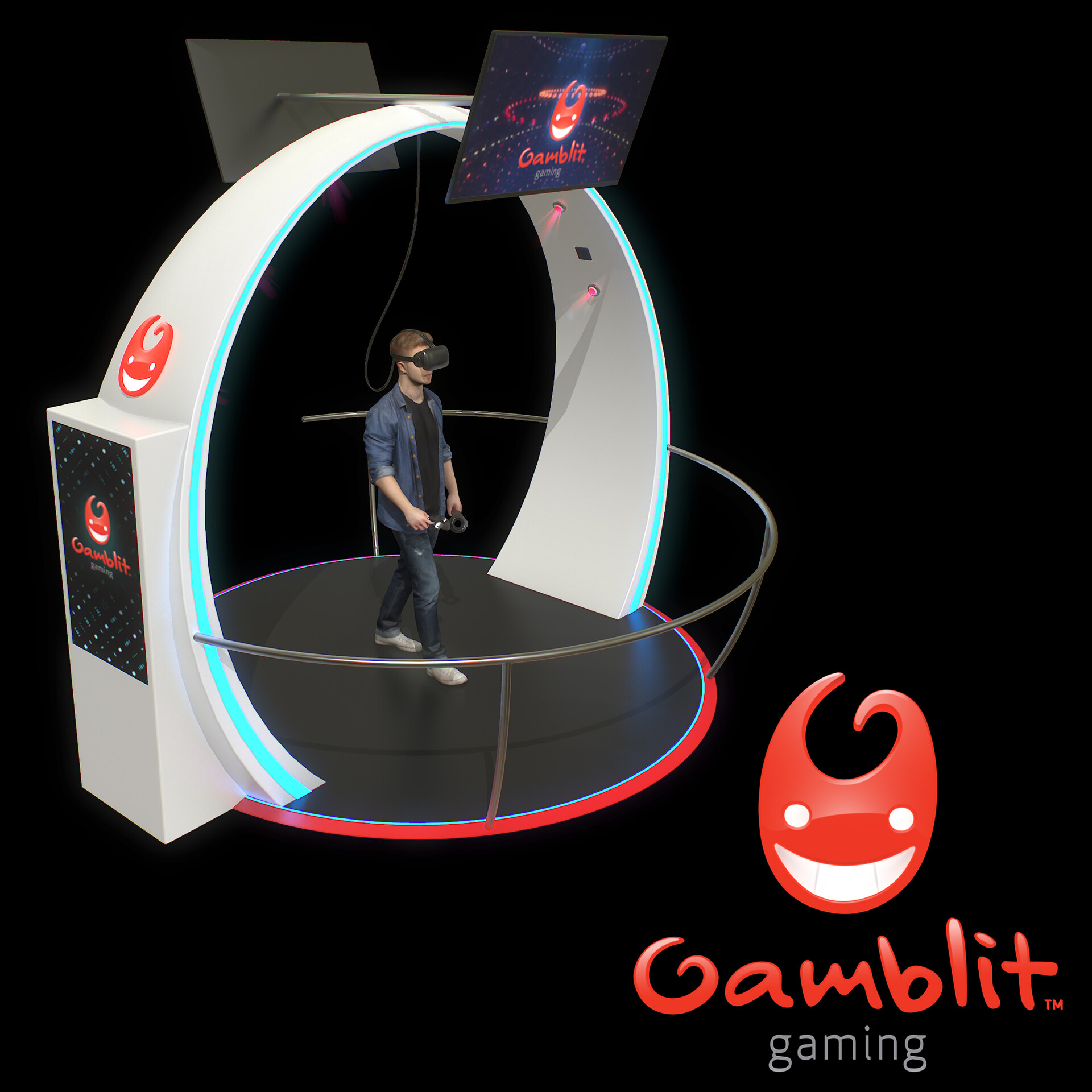 ArtStation - Gamblit Gaming Virtual Reality Sphere