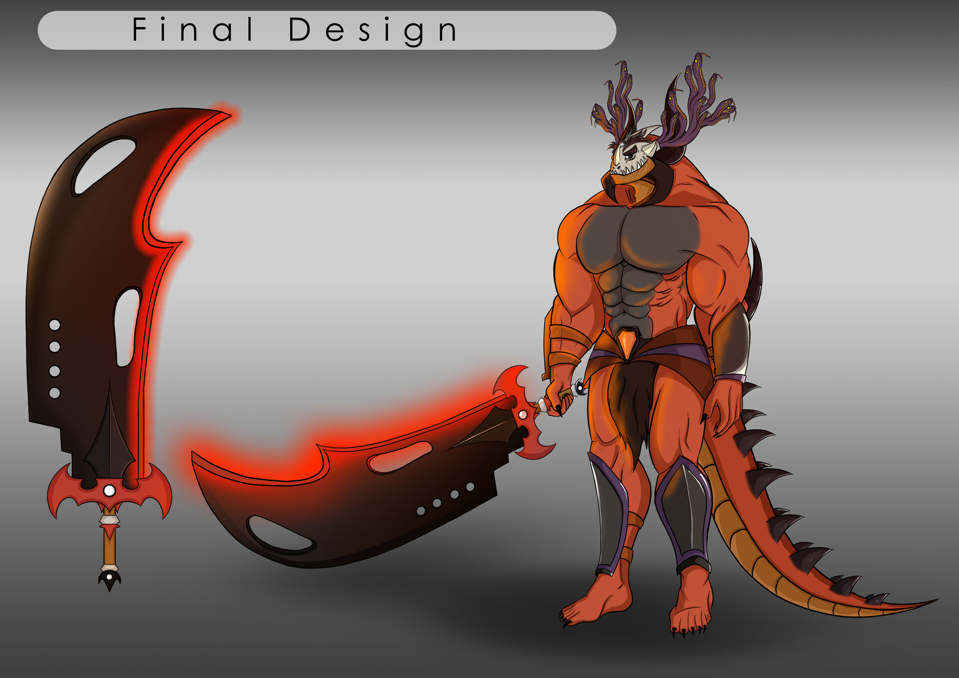 ArtStation - Demon character design