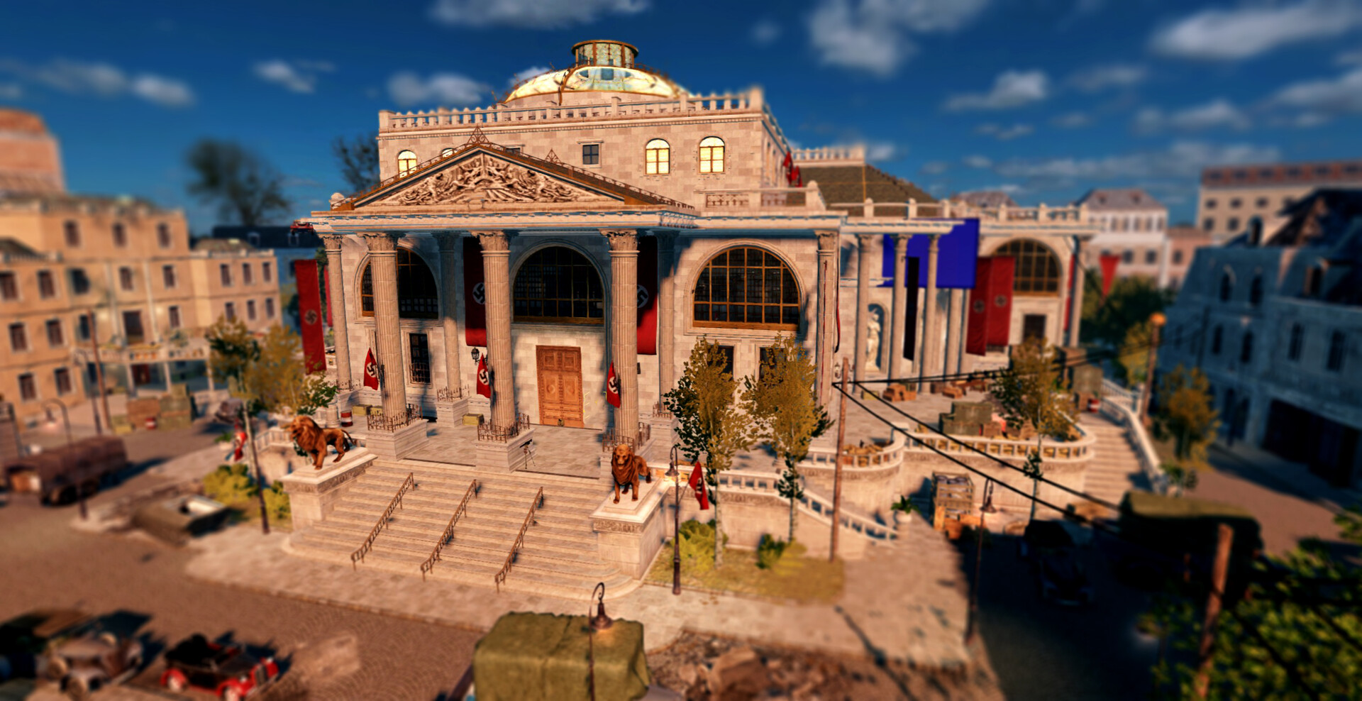 ArtStation - WW2 Raid - Bank level