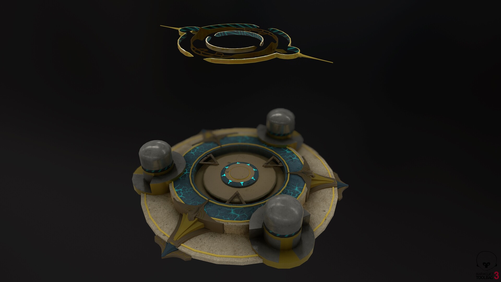 ArtStation - Game Prop Textured model