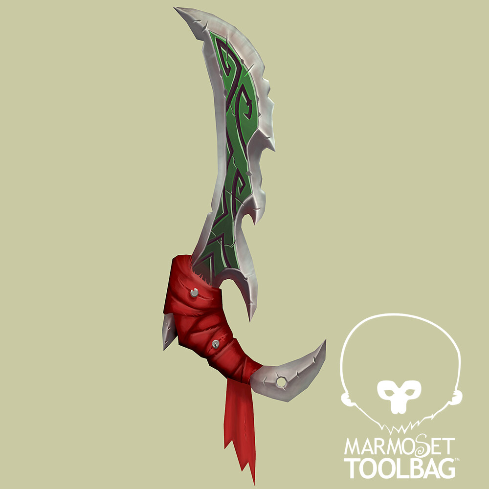 ArtStation - Hand-painted Sword