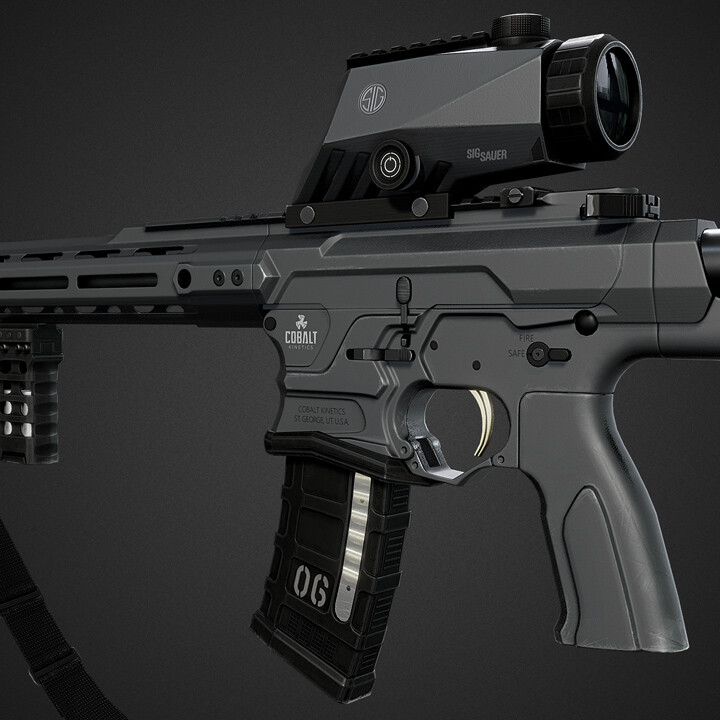 ArtStation - Cobalt Kinetics AR15