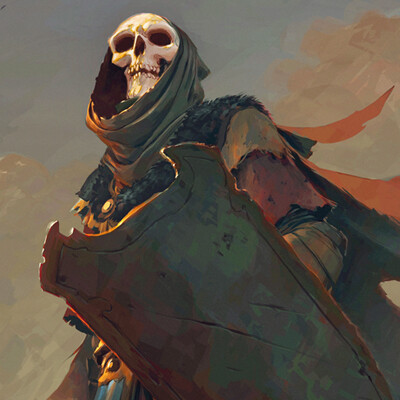 ArtStation - Triumphant Undead Warrior