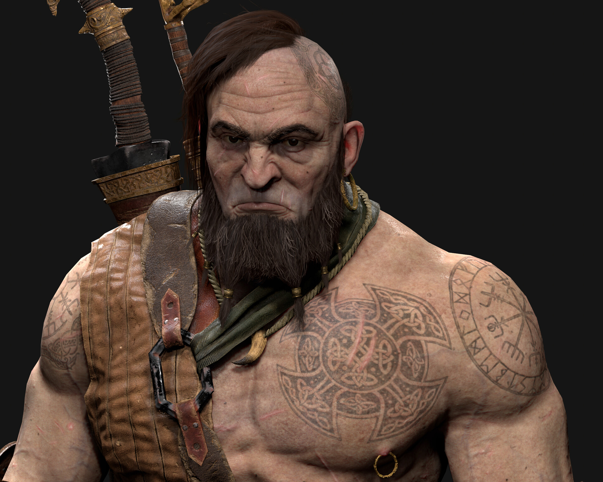 ArtStation - Brute - Real-time Character