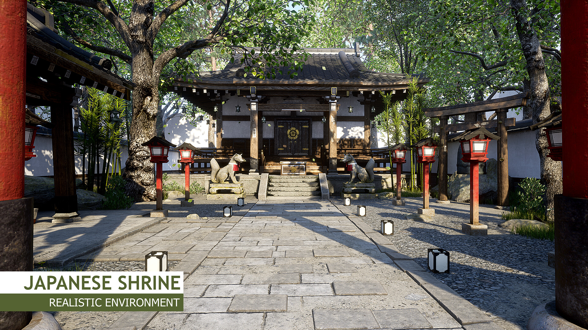 ArtStation - Japanese Shrine