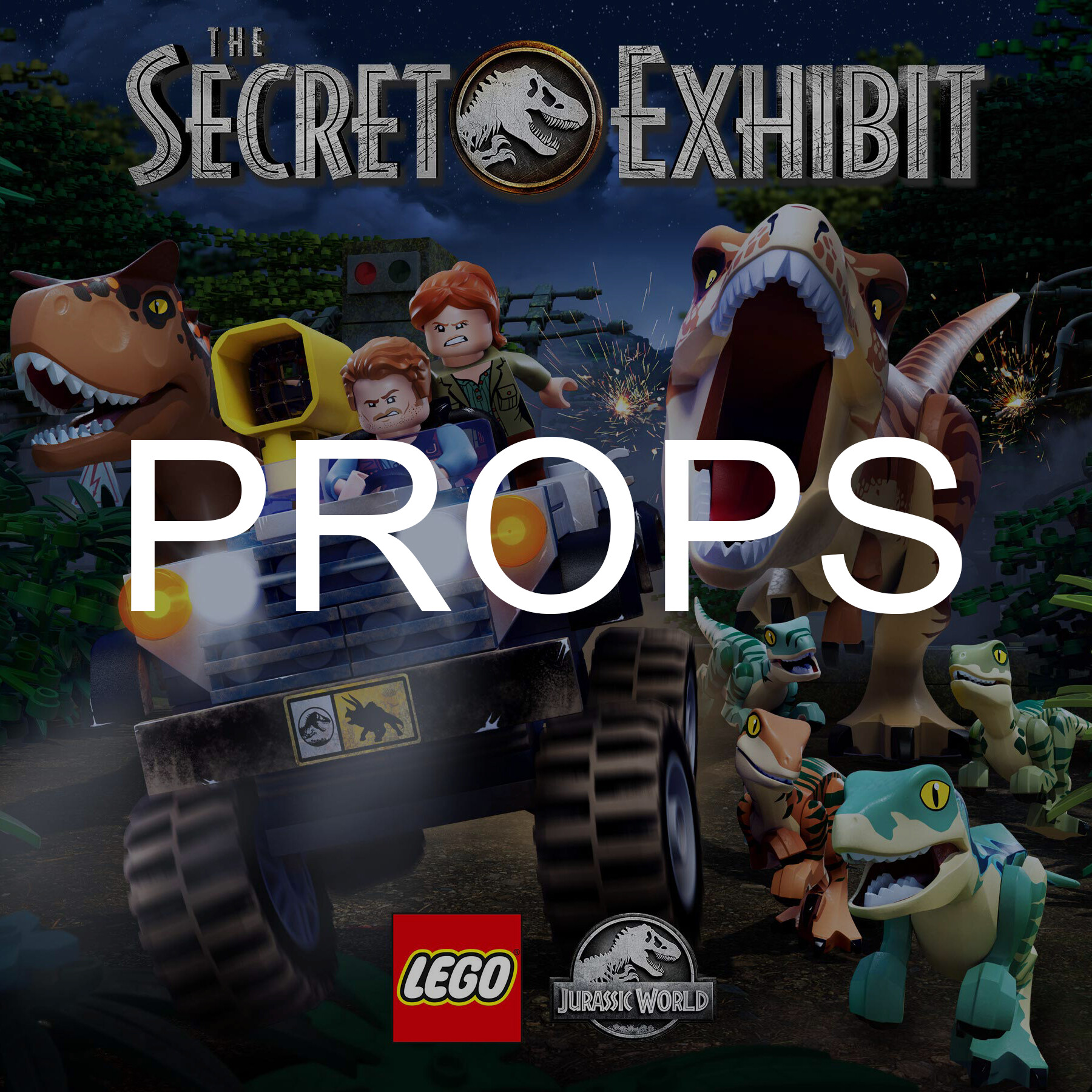 ArtStation - LEGO Jurassic World - Props