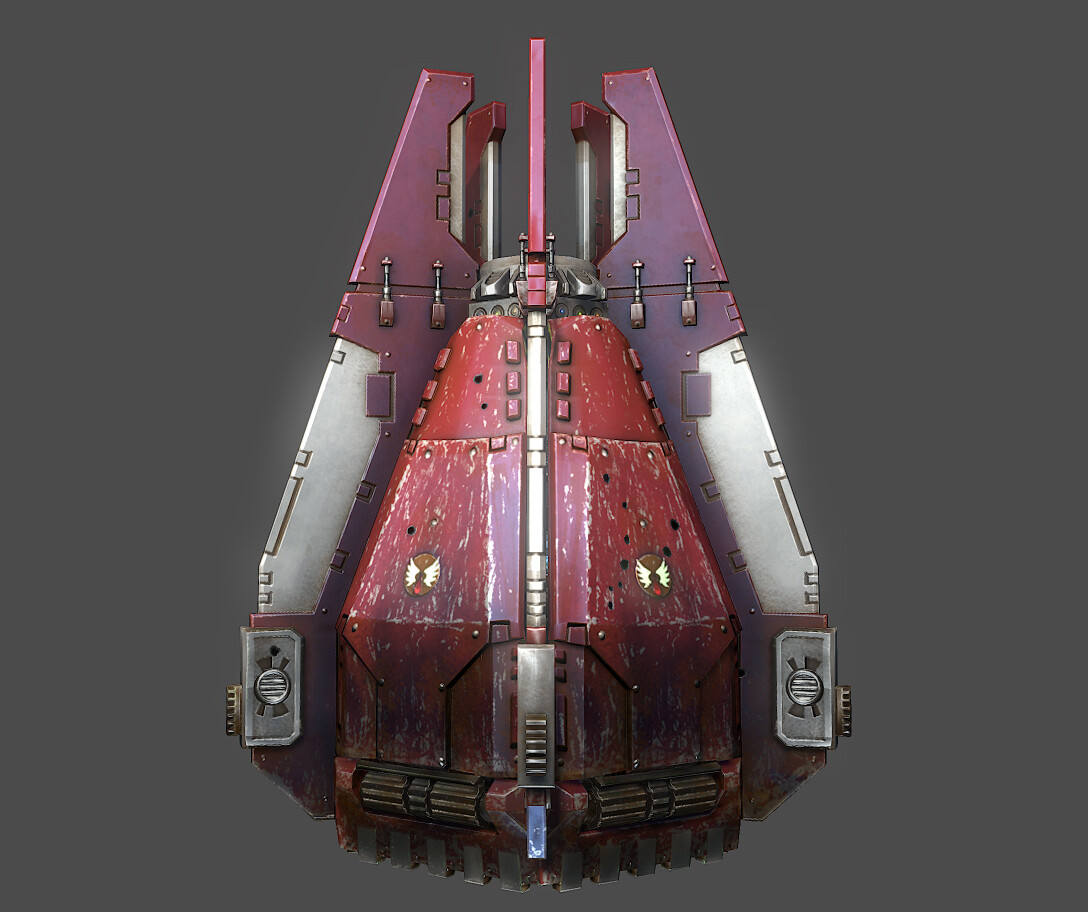 ArtStation - Warhammer 40k Drop Pod