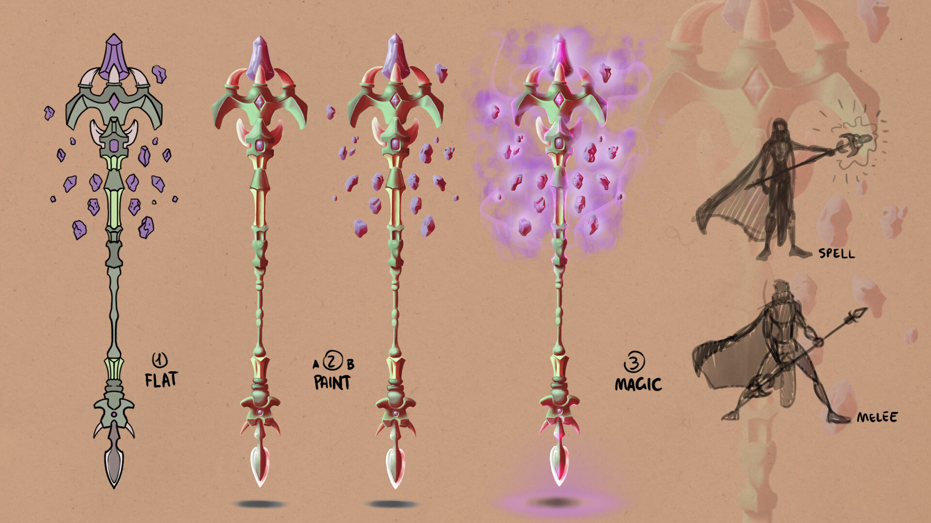 ArtStation - Magic Scepter