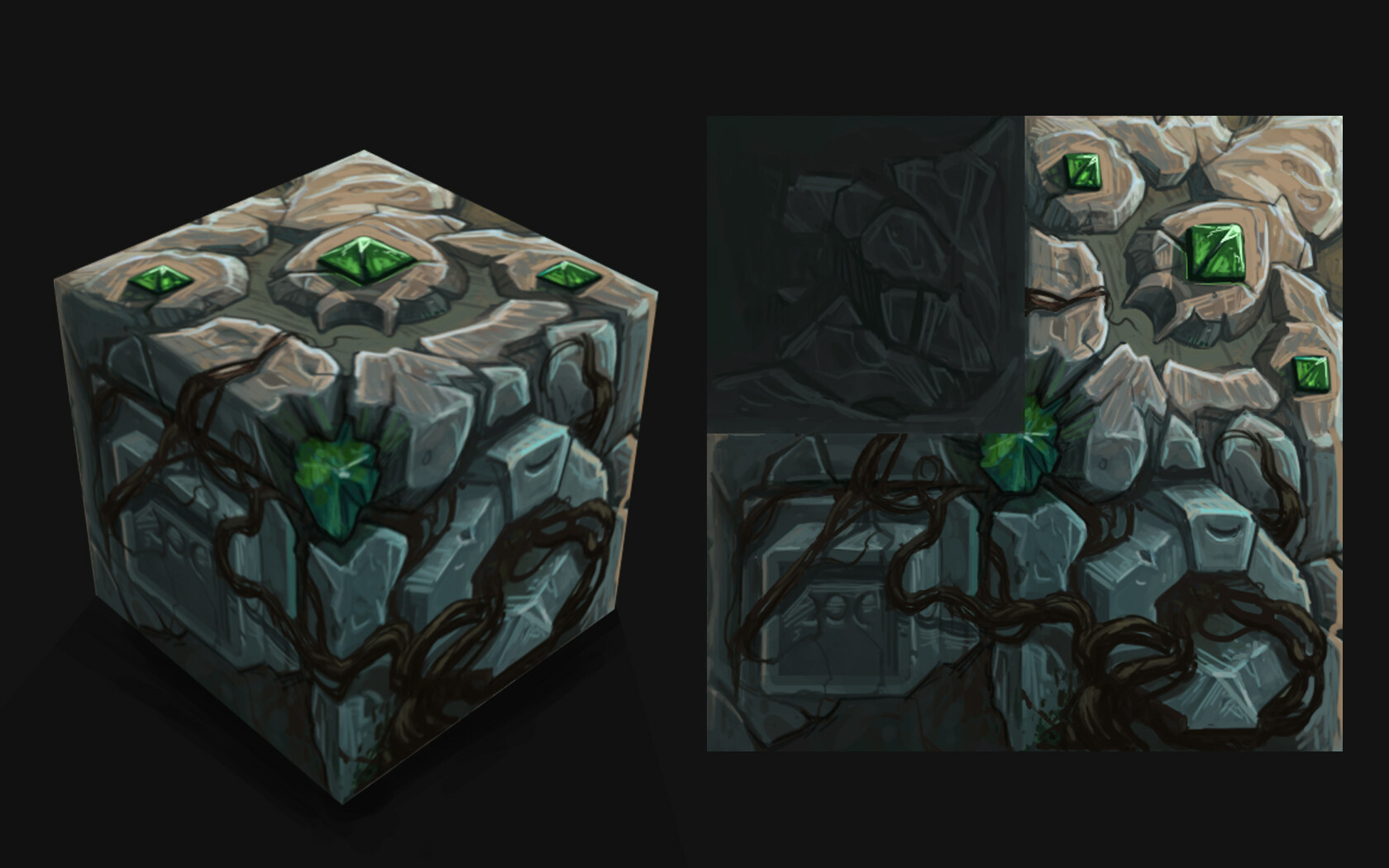 ArtStation - Stone Texture