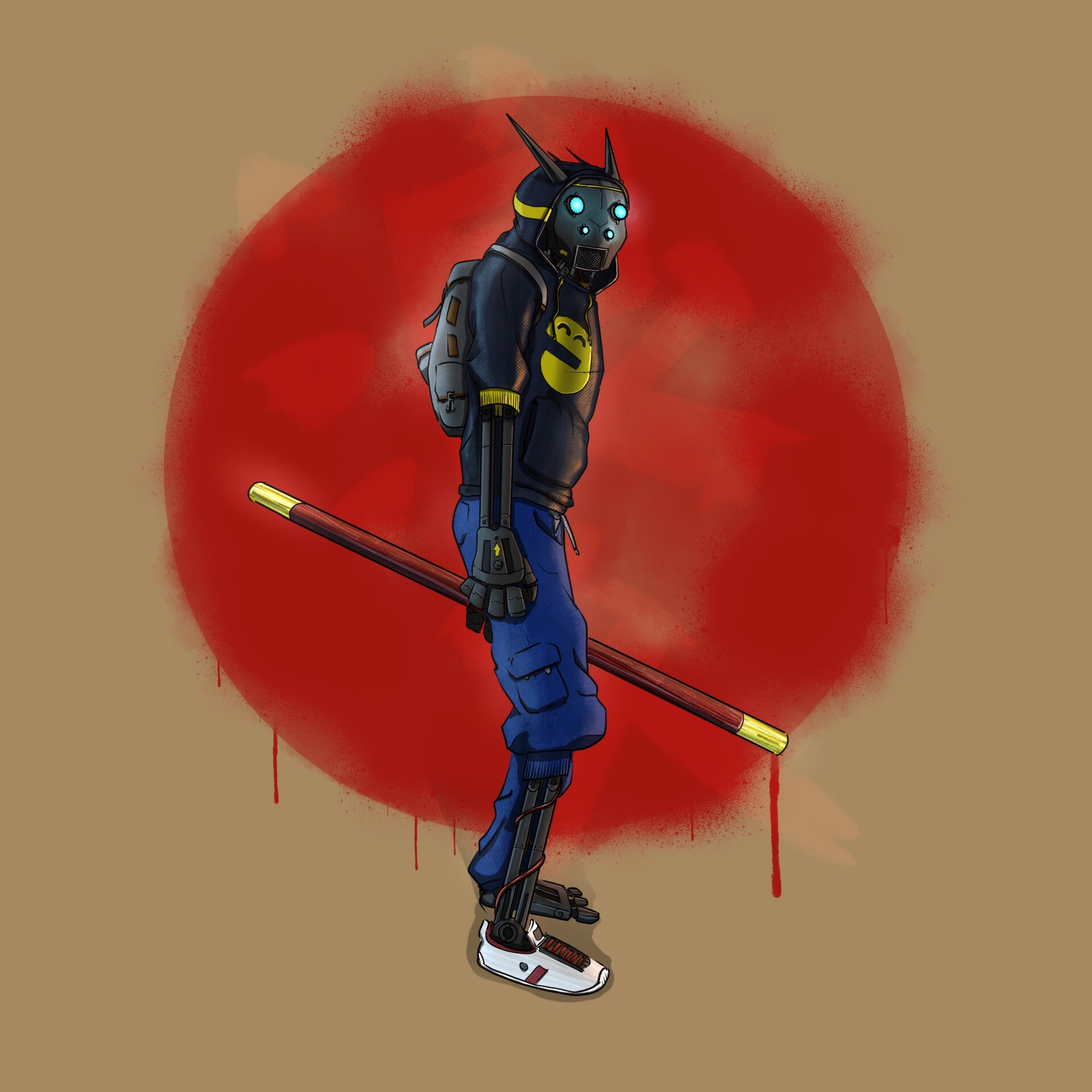 ArtStation - Street ronin robot